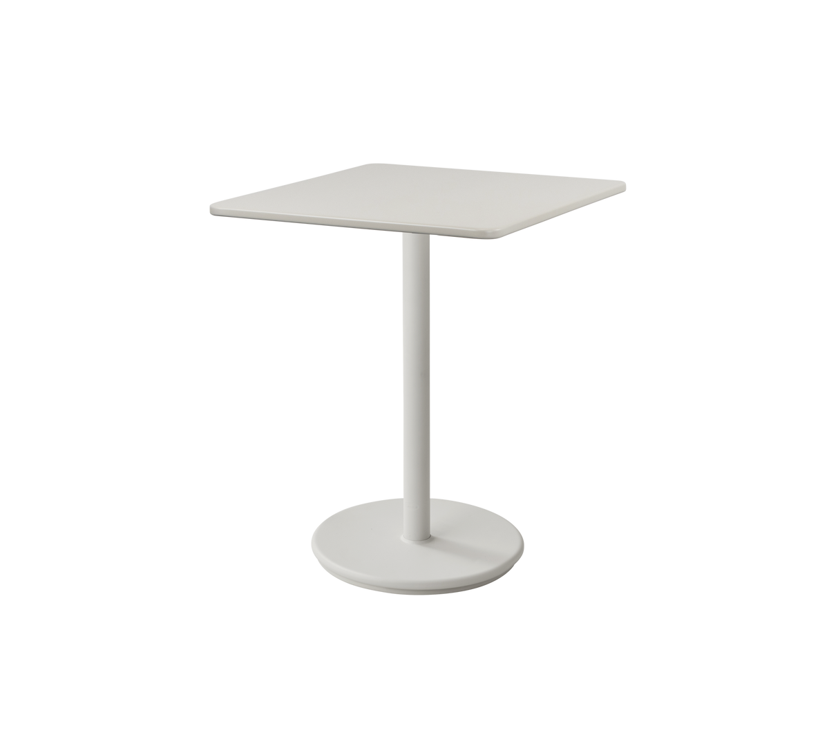 Cane-line Go café table 75x75 cm - Scandinavian outdoor furniture ...