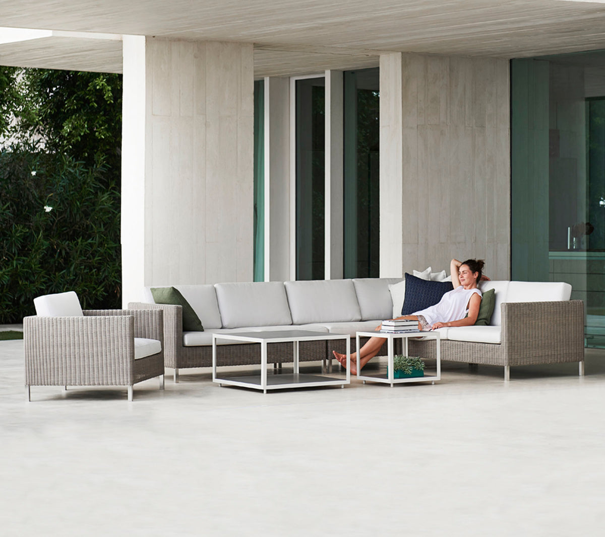 Cane-line Connect corner module - Exclusive Danish design furniture ...