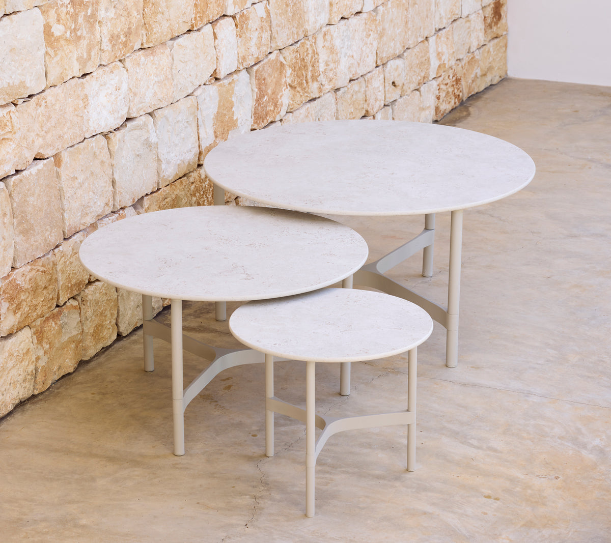 Cane-line Twist coffee table, medium - Scandinavian design furniture ...